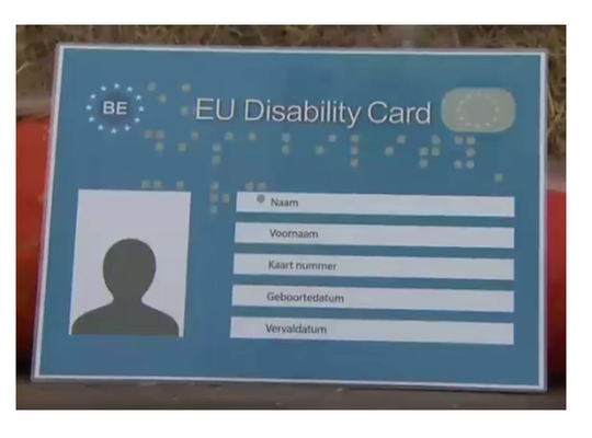 European Disability Card in België | N-VA Avelgem